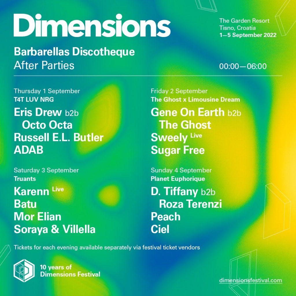 Dimensions Festival reveal their 10th anniversary stage split - Trommel ...